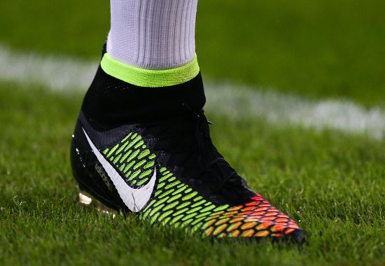 Colourful Nike Football Boot Mario Gotze Editorial Stock Photo - Stock ...