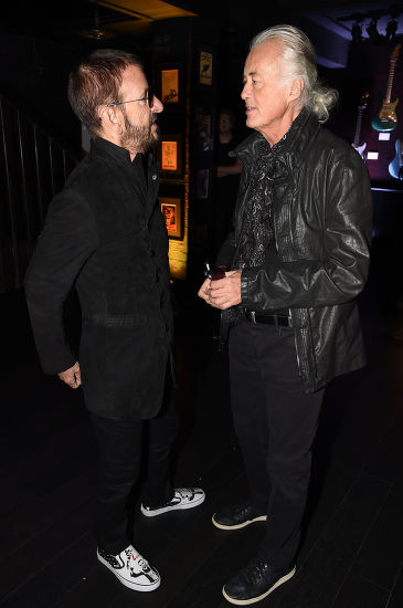 Ringo Starr Jimmy Page Editorial Stock Photo - Stock Image | Shutterstock
