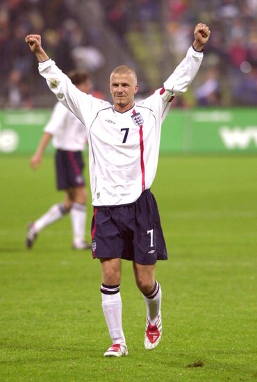David Beckham Celebrating 51 Win After Editorial Stock Photo - Stock ...