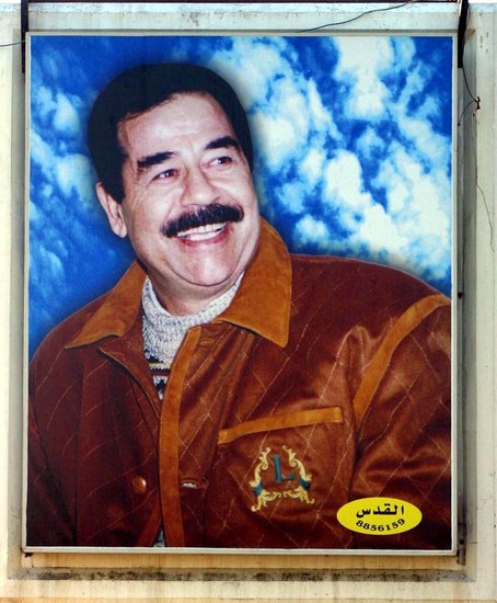 Poster Saddam Hussein Editorial Stock Photo - Stock Image | Shutterstock