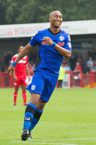 Calvin Andrew Rochdale Celebrates Scoring Goal Editorial Stock Photo ...