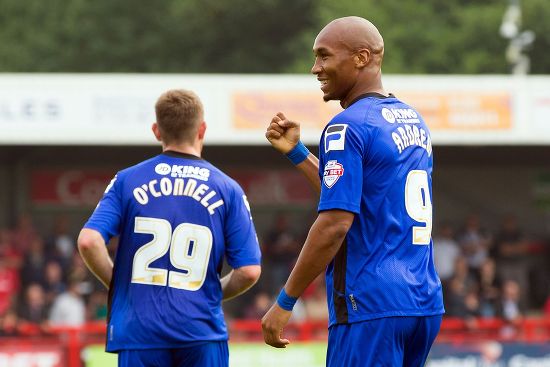 Calvin Andrew Rochdale Celebrates Scoring Goal Editorial Stock Photo ...