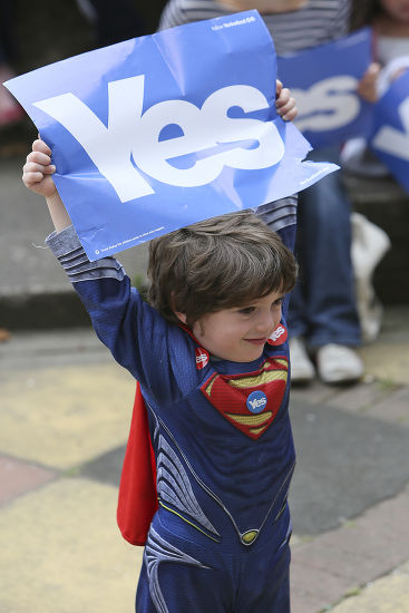 Danny Barbieri 4 Glasgow Dressed Superman Editorial Stock Photo - Stock ...
