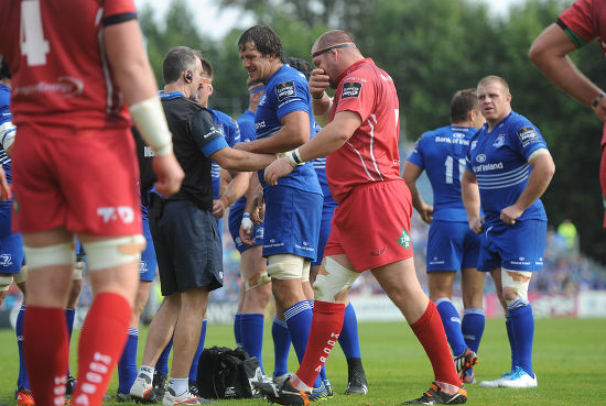 Phil John Scarlets Leaves Field After Editorial Stock Photo - Stock ...
