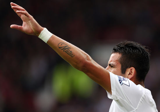 Mauricio Isla Qpr Sports Tattoo On Editorial Stock Photo - Stock Image ...