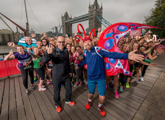 Marathon Director Hugh Brasher Sir Richard Editorial Stock Photo ...
