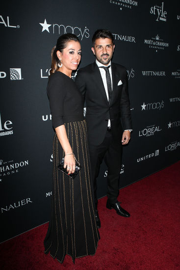 David Villa Wife Patricia Editorial Stock Photo - Stock Image ...