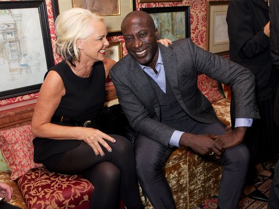 Amanda Eliasch Ozwald Boateng Editorial Stock Photo - Stock Image ...