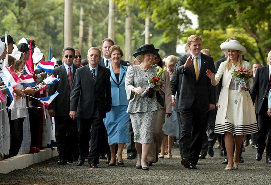 Queen Beatrix Princess Maxima Husband Prince Editorial Stock Photo ...