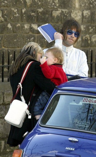 Nicole Appleton Baby Gene Liam Gallagher Editorial Stock Photo - Stock ...