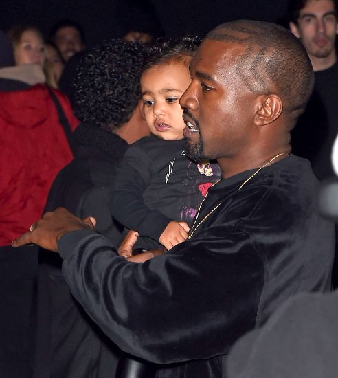 Kanye West Daughter North West Editorial Stock Photo - Stock Image ...