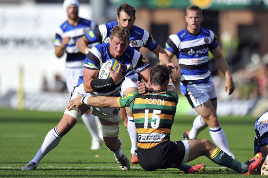 Bath Rugby Captain Stuart Hooper Takes Editorial Stock Photo - Stock ...