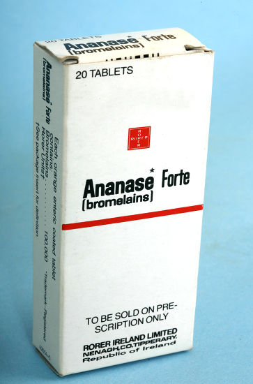 Ananase Forte Bromelain Can Be Used - Foto de stock de contenido ...