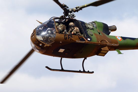Snipper 13th Rdp Gazelle Helicopter 5th Editorial Stock Photo - Stock ...