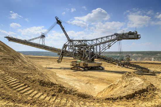 Spreader Normal Position Garzweiler Opencast Mine Editorial Stock Photo ...