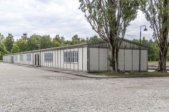 Reconstructed Prisoner Barracks Dachau Concentration Camp Editorial ...