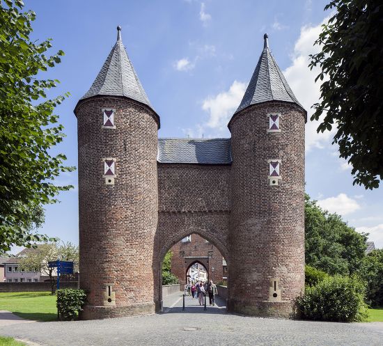 Klever Gate Northern Gate Medieval Fortifications Editorial Stock Photo ...