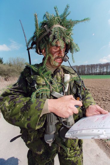 British Army Forward Air Controller Editorial Stock Photo - Stock Image ...