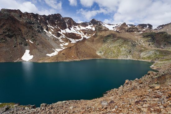 View Lago Verde Lake Descent Mt Editorial Stock Photo - Stock Image ...