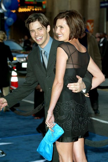 James Marsden Wife Lisa Linde Editorial Stock Photo - Stock Image ...