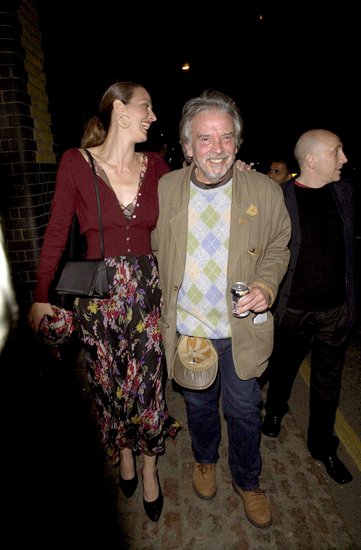 David Bailey Wife Catherine Editorial Stock Photo - Stock Image ...