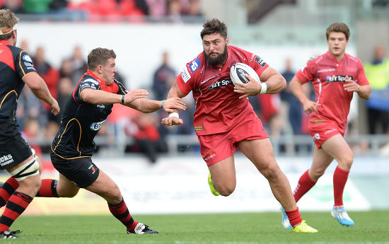Rory Pitman Scarlets Takes On Elliot Editorial Stock Photo - Stock ...