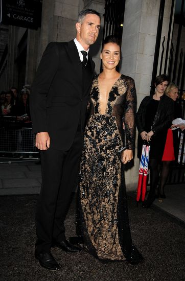 Kevin Pietersen Jessica Taylor Editorial Stock Photo - Stock Image ...