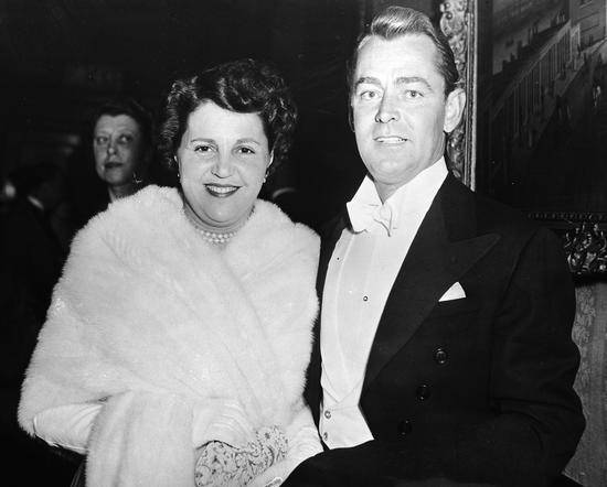 Alan Ladd Wife Film Premiere London Editorial Stock Photo - Stock Image ...