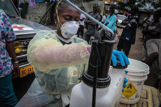 Liberian Red Cross Burial Team Monrovia Editorial Stock Photo - Stock ...