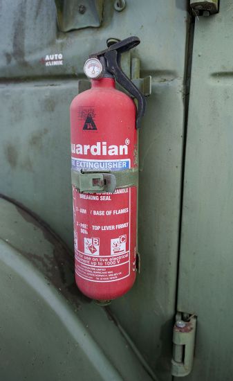 Fire Extinguisher Converted Russian Ural175d Truck Editorial Stock ...