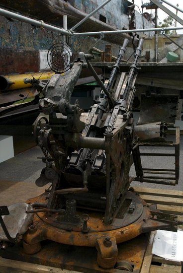 45mm Anti Aircraft Machine Gun Editorial Stock Photo - Stock Image ...