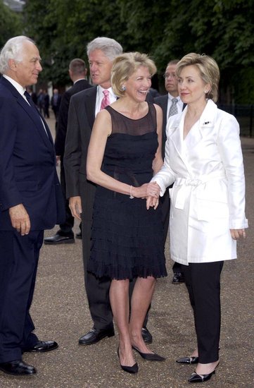 Lord Rothschild Bill Clinton Lady Rothschild Editorial Stock Photo ...