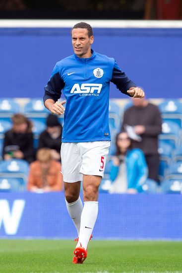 Rio Ferdinand Qpr Warms Only Starts Editorial Stock Photo - Stock Image ...