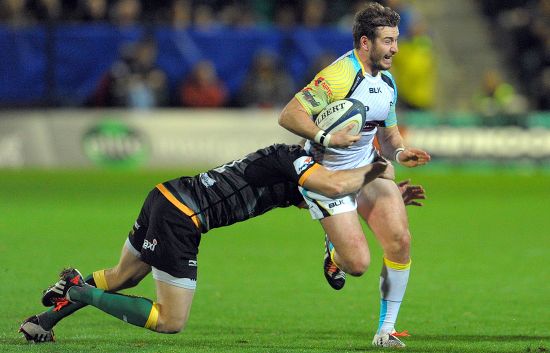 Northamptons Ospreys Tom Grabham Grabbed By Editorial Stock Photo ...