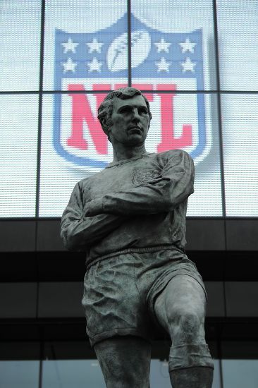 Nfl Shield Behind Bobby Moore Statue Editorial Stock Photo - Stock ...