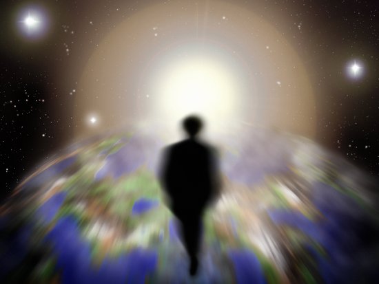 Man Walking On Earth Editorial Stock Photo - Stock Image | Shutterstock