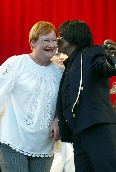 James Brown Tarja Halonen Editorial Stock Photo - Stock Image ...