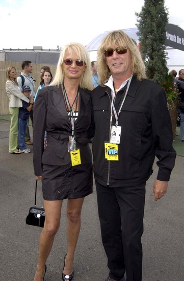 Rick Parfitt His Wife Patti Editorial Stock Photo - Stock Image ...