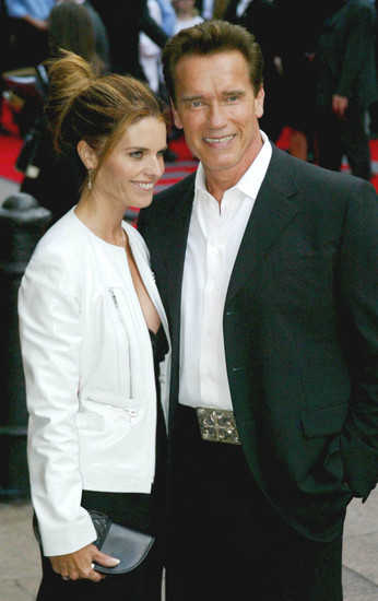 Maria Shriver Husband Arnold Schwarzenegger Editorial Stock Photo ...