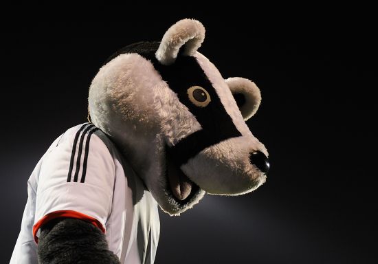 Fulham Mascot Billy Badger Editorial Stock Photo - Stock Image ...