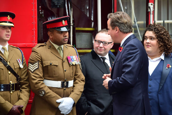 Prime Minister David Cameron Johnson Beharry Editorial Stock Photo ...