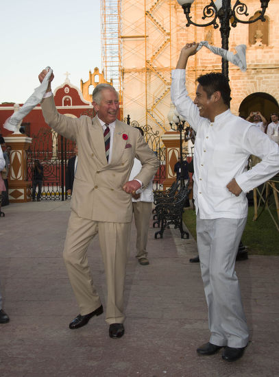 Prince Charles Dances Local Dance Zocalo Editorial Stock Photo - Stock ...