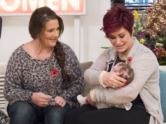 Sam Bailey Sharon Osbourne Sams Baby Editorial Stock Photo - Stock ...