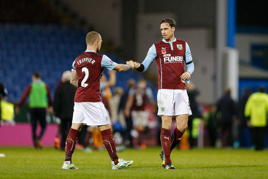 Kieran Trippier Michael Duff Burnley Congratulate Editorial Stock Photo ...