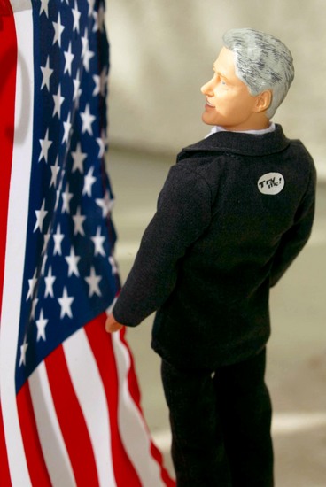 Bill Clinton Talking Action Figure Editorial Stock Photo - Stock Image ...
