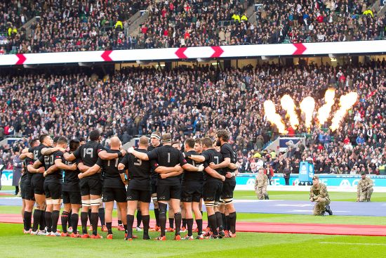 New Zealand All Blacks Huddle Together Editorial Stock Photo - Stock ...