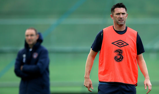 Manager Martin Oneill Robbie Keane Editorial Stock Photo - Stock Image ...