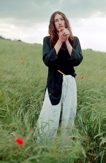Hippy Smoking Cannabis Poppy Field Editorial Stock Photo - Stock Image ...