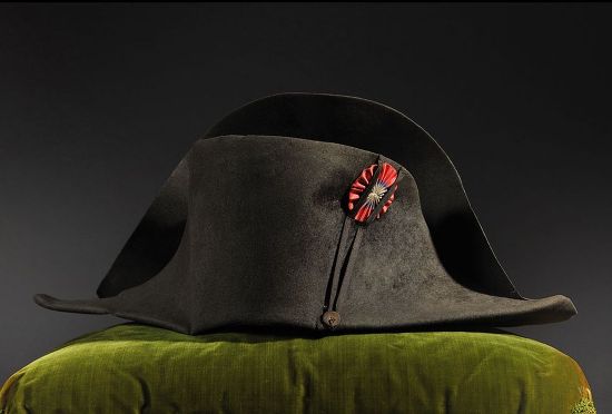 Black Felt Bicorne Hat Worn By Editorial Stock Photo - Stock Image ...