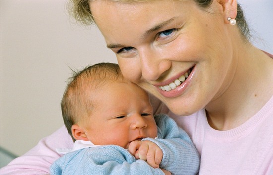 Prince Gabriel Mother Princess Mathilde Editorial Stock Photo - Stock ...